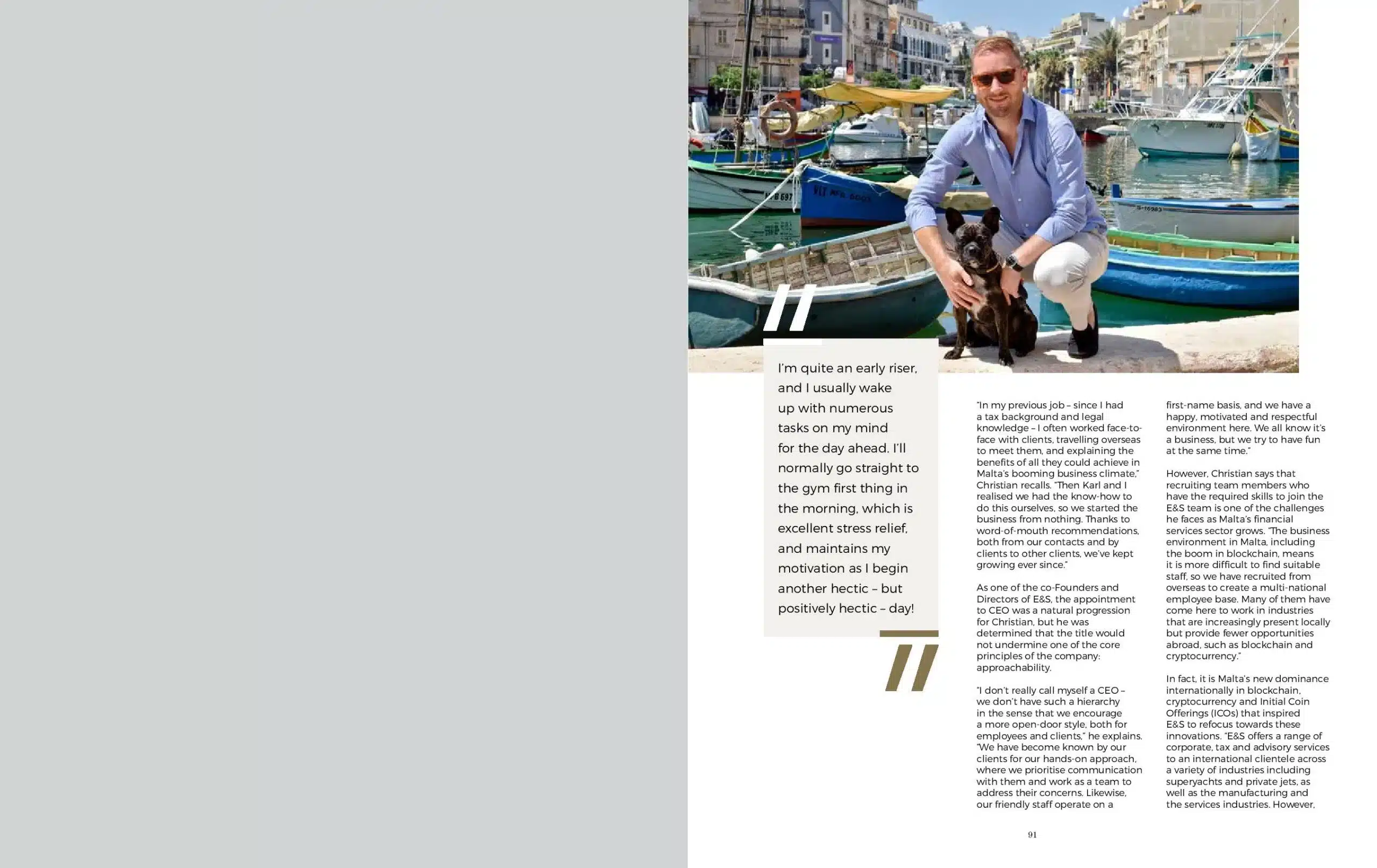 Christian Ellul director of E&S GROUP | E&S Group